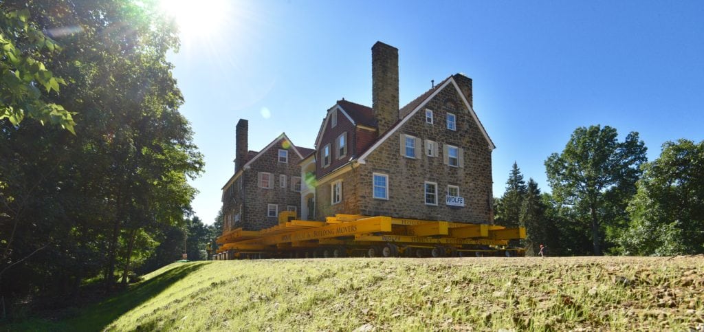 Walker Mansion Relocation - Edgeworth, PA | Wolfe House Movers