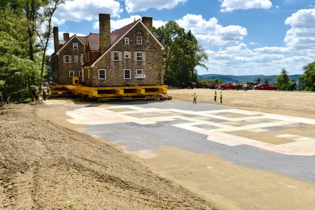 Walker Mansion Relocation - Edgeworth, PA | Wolfe House Movers